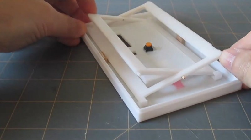 Retro Calculator Design Has Creative Tactile Touchscreen | Hackaday