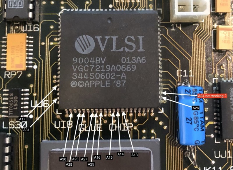 Bodge Wire Saves A Vintage Mac SE/30 From The Heap | Hackaday