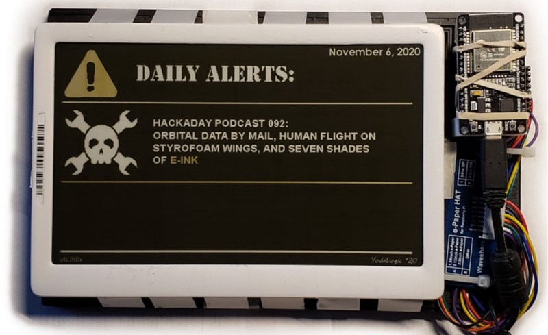 Repurposing Large Electronic Price Tags | Hackaday