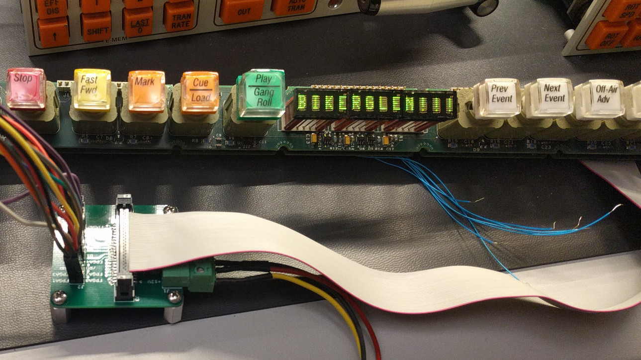 Taking Over The Amazing Control Panel Of A Vintage Video Switcher ...