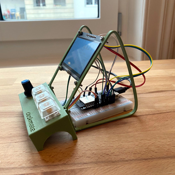 Mqtt Dashboard Uses Sharp Memory Lcd Hackaday
