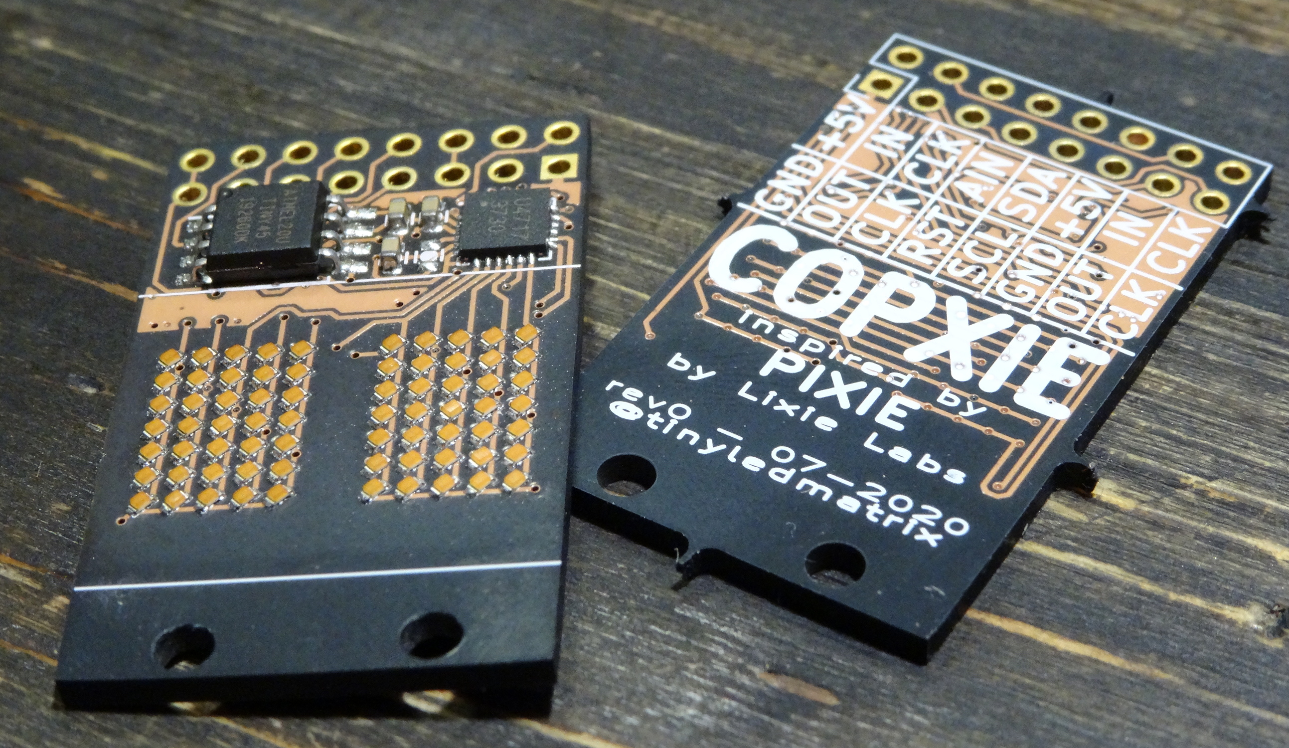 Discrete LEDs Make A Micro Display | Hackaday