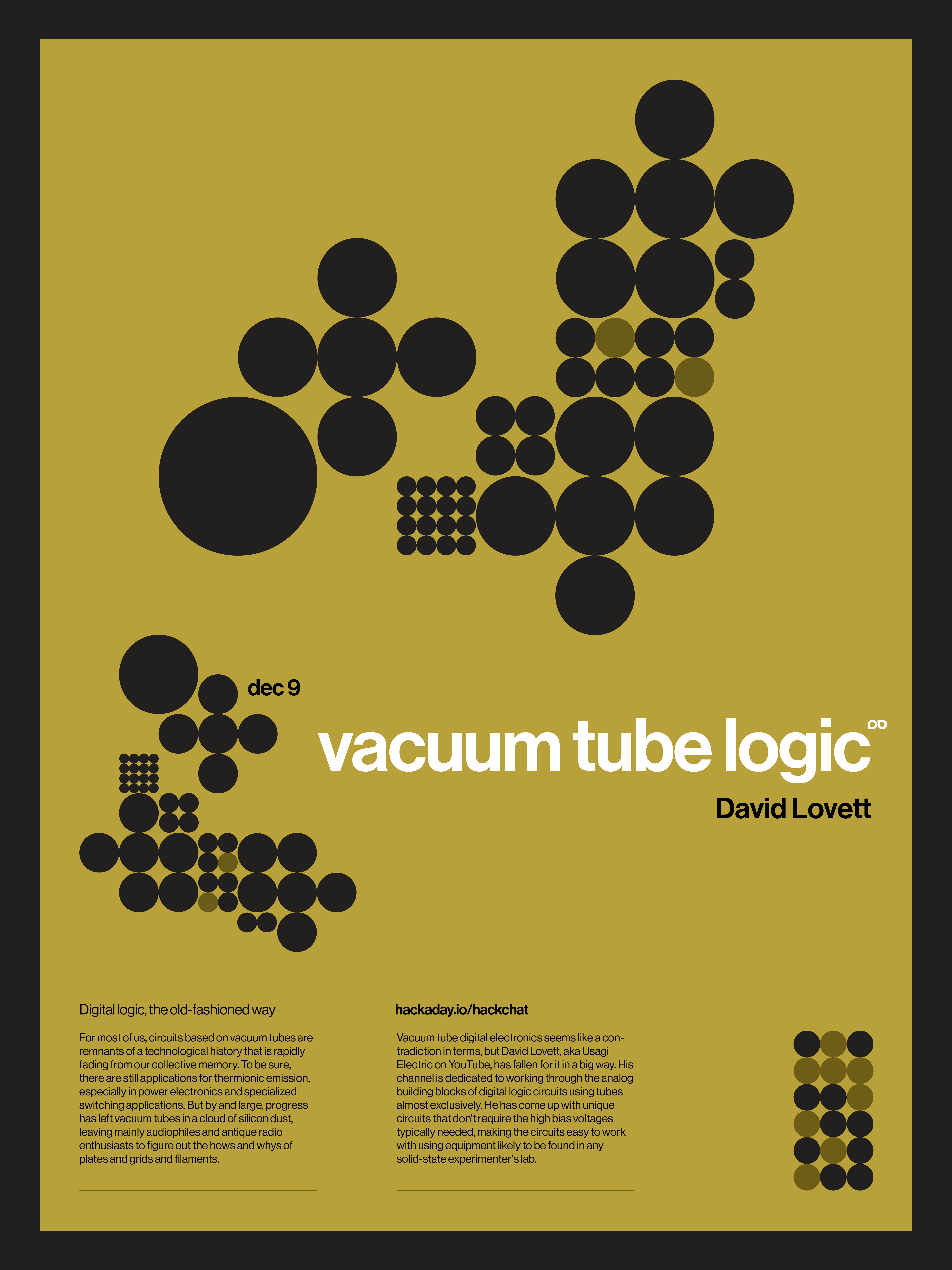 Vacuum Tube Logic Hack Chat | Hackaday