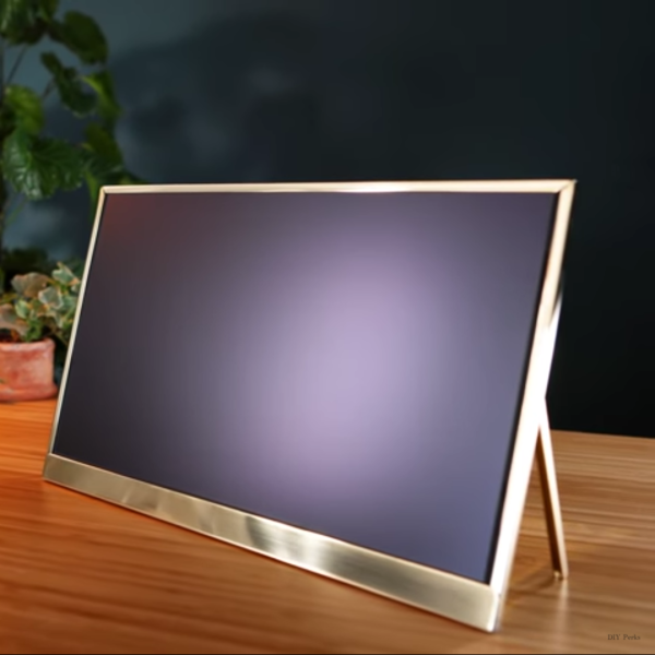 DIY USB-C Touch Monitor Is All Polished Brass | Hackaday DIY USB-C Touch Monitor Is All Polished Brass | Hackaday