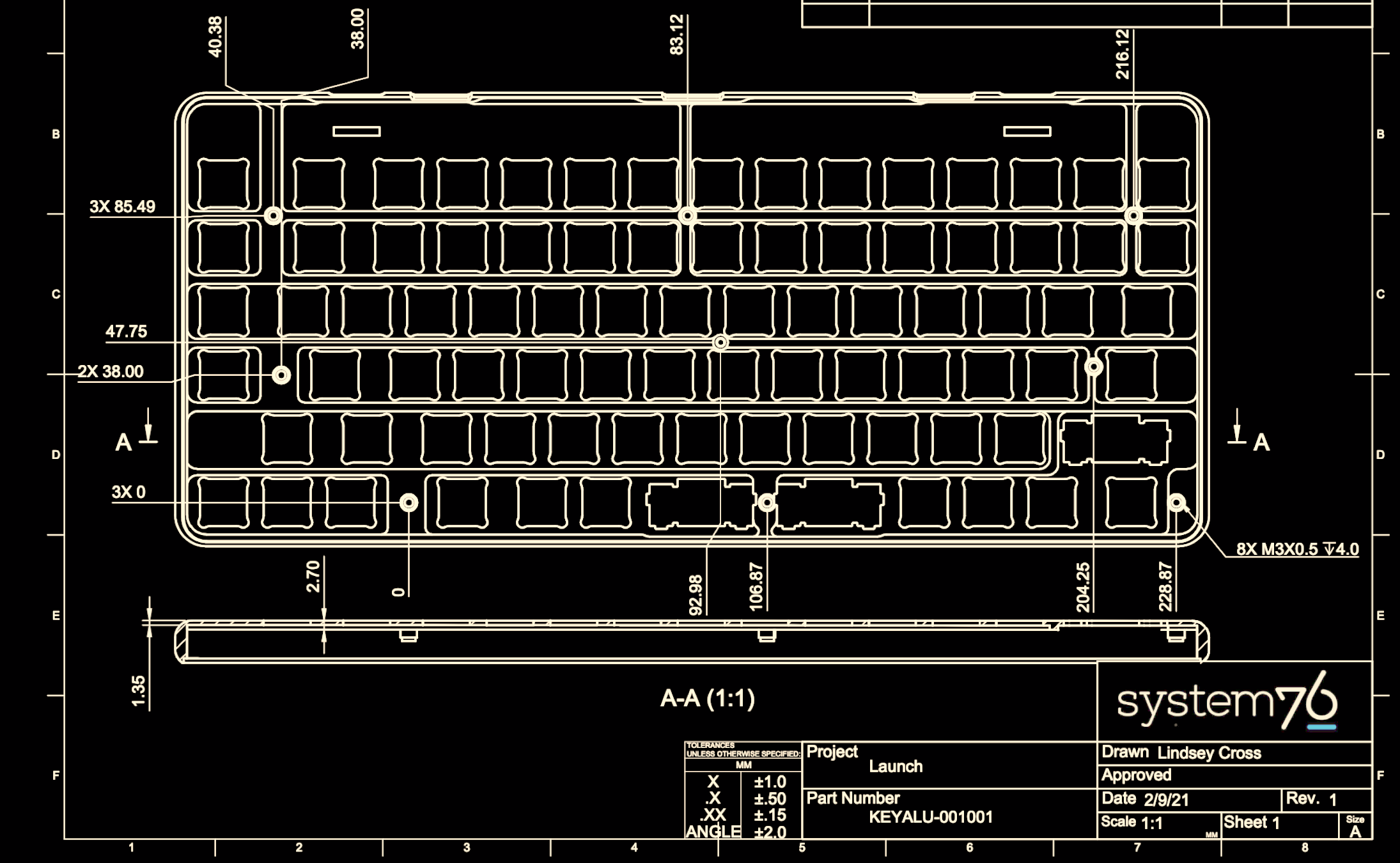 Launching An Open Source Keyboard; System76 Has Published Their Design ...