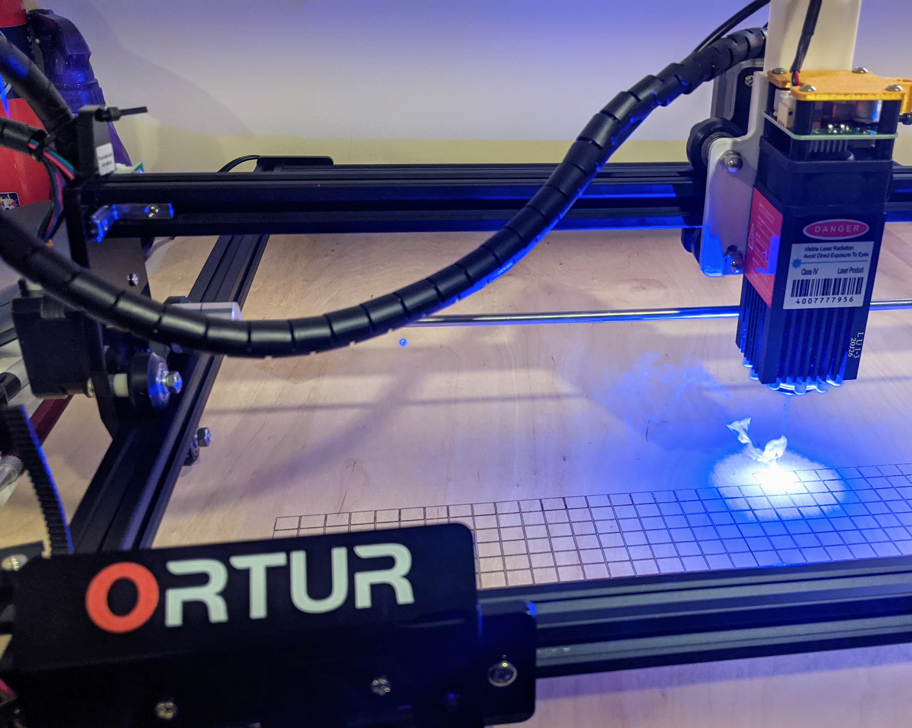 Hacking The Ortur Laser With Spoil Board, Z-Height, And Air Assist ...