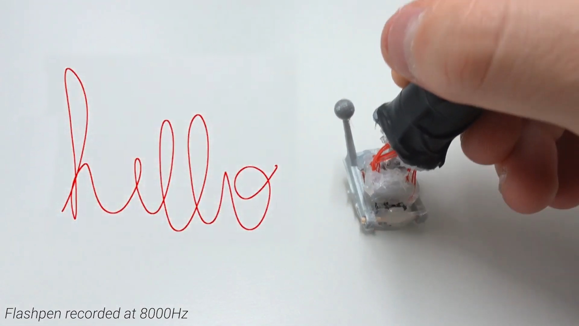 Flashpen Is A High Fidelity Pen Input Device | Hackaday
