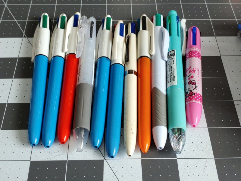 A Few Of My Favorite Things: Pens | Hackaday