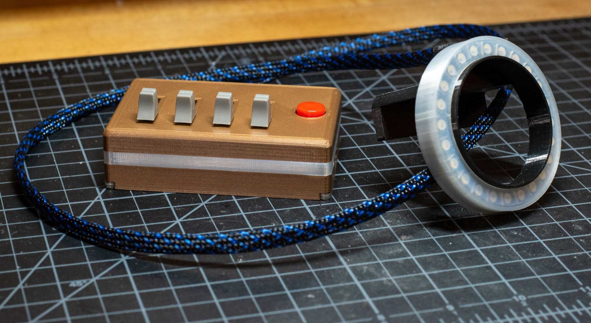 One Ring Light To Fool Them All Into Thinking You’re Well-Rested | Hackaday