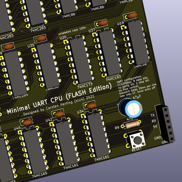 Minimal Uart Computer Hackaday 1328