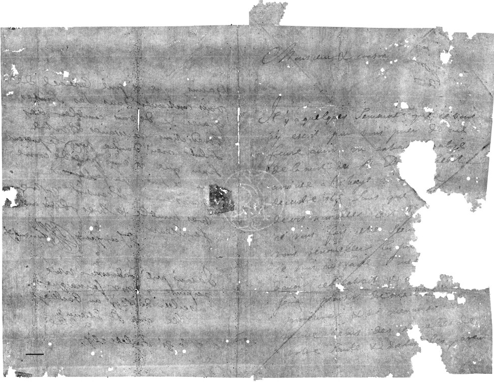 X-Ray Defeats Letterlocking — Unfolds And Reads Letter Sealed Since ...