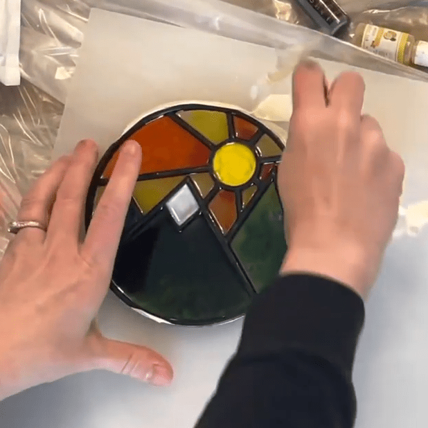 Faux Stained Glass Effect, With 3D Printing And Epoxy | Hackaday