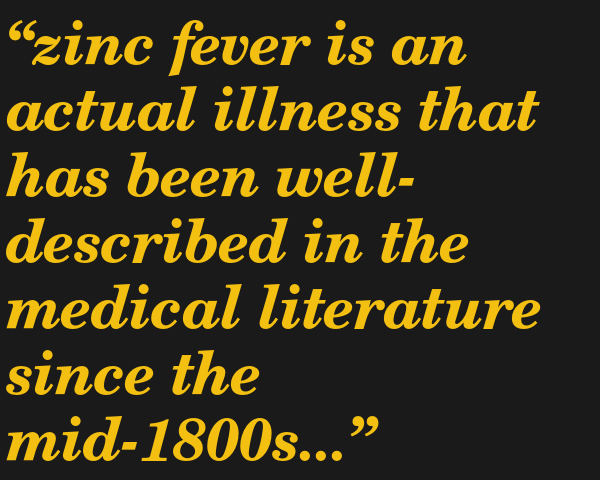 Zinc Quotes