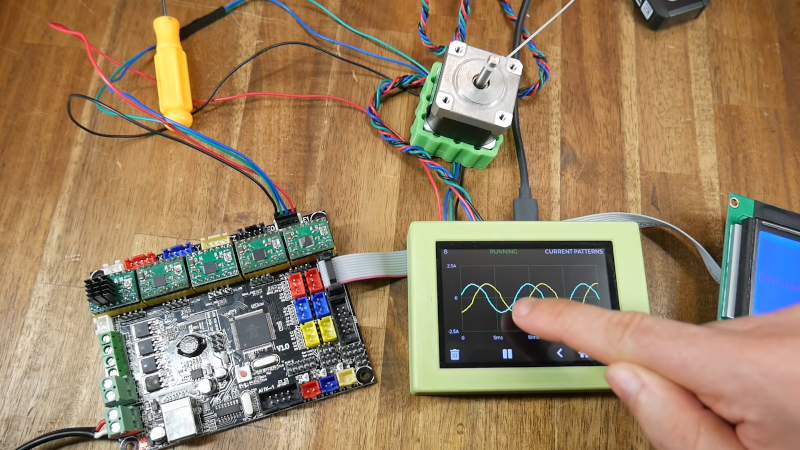 Stepper Motor Analyzer Reveals All | Hackaday