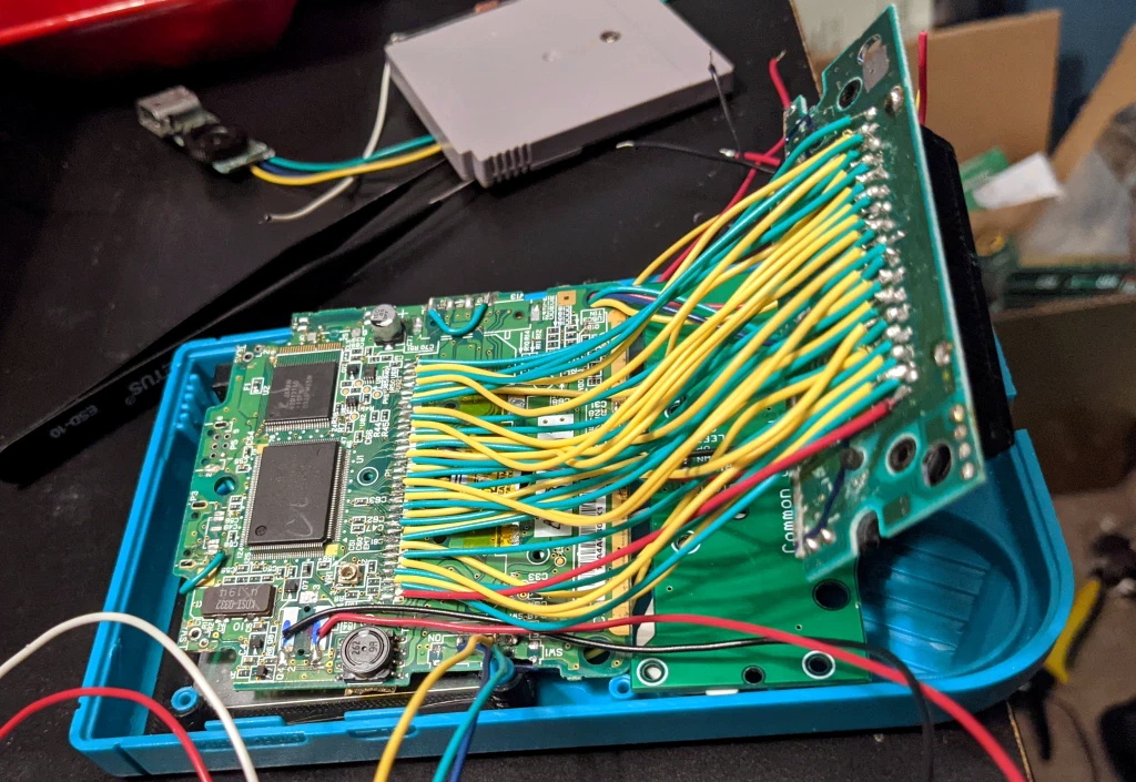 Original Game Boy Powered Up With GBA Motherboard | Hackaday