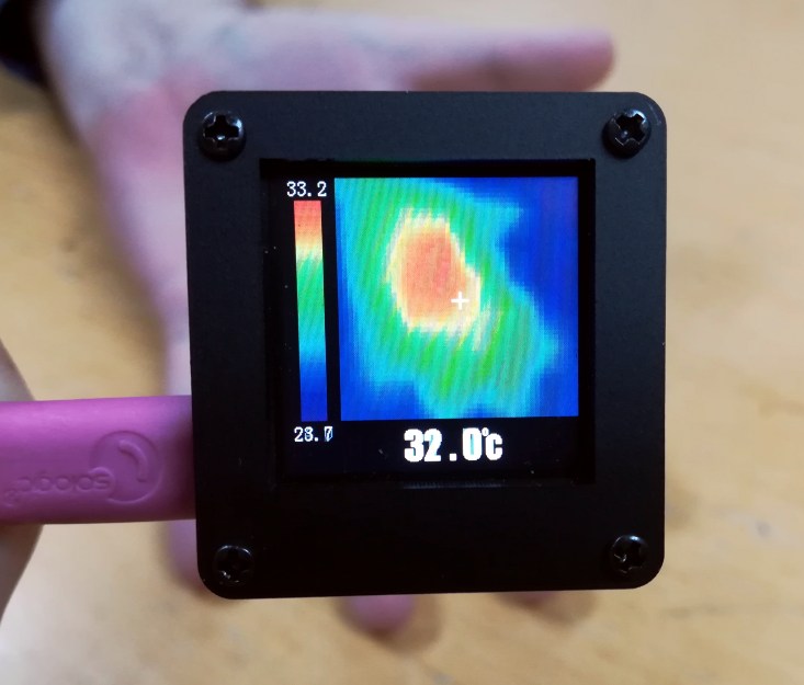 Review: Mini AMG8833 Thermal Camera | Hackaday