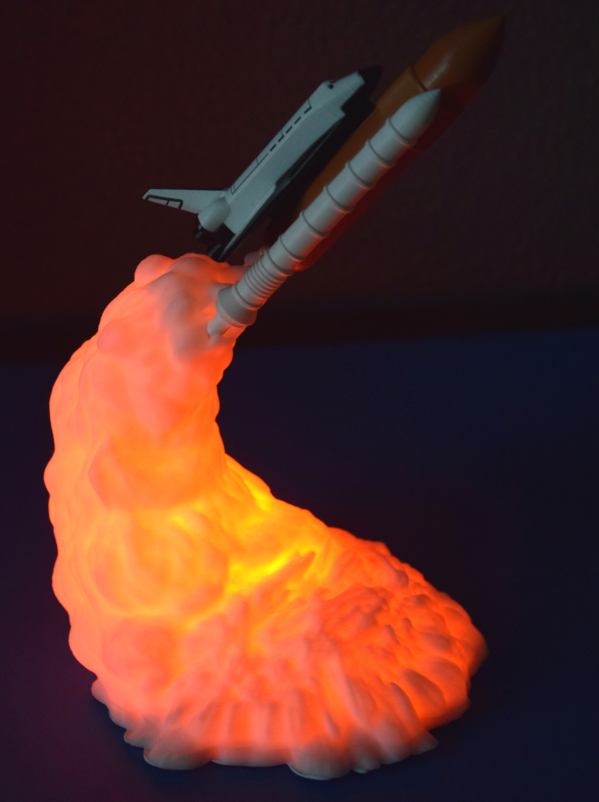 Teardown: 3D Printed Space Shuttle Lamp | Hackaday