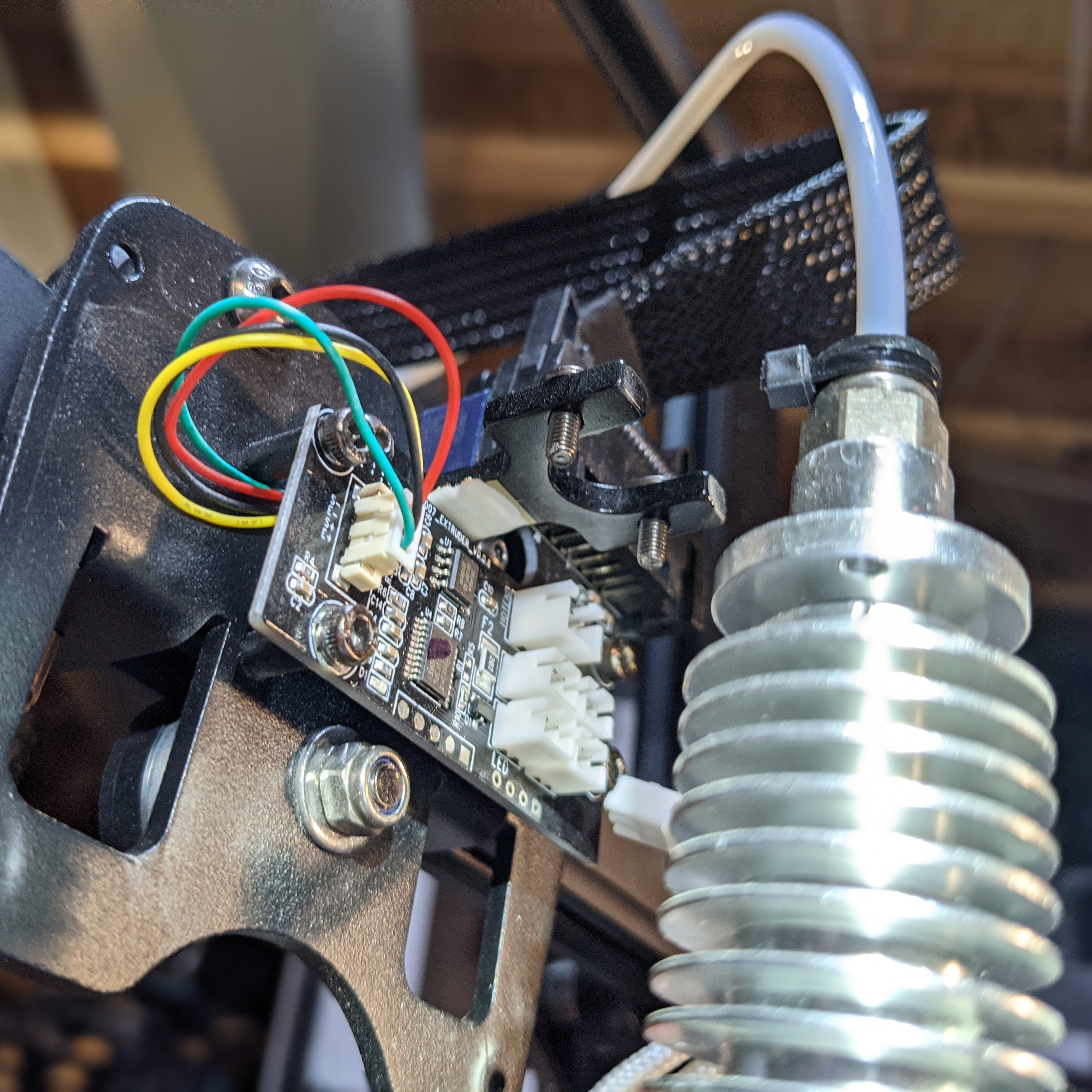 Hot End Removed From Mount. | Hackaday