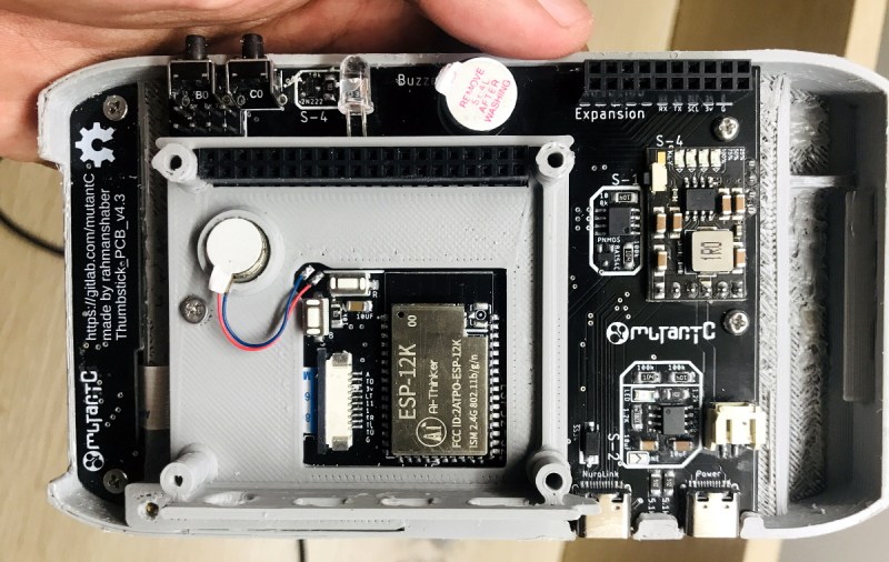 Raspberry Pi And ESP32-S2 Team Up For MutantC_V4 | Hackaday