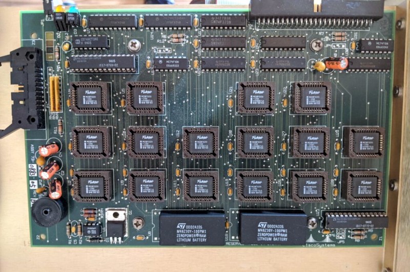 Cisco Router Repair Revives Piece Of Internet History Hackaday 