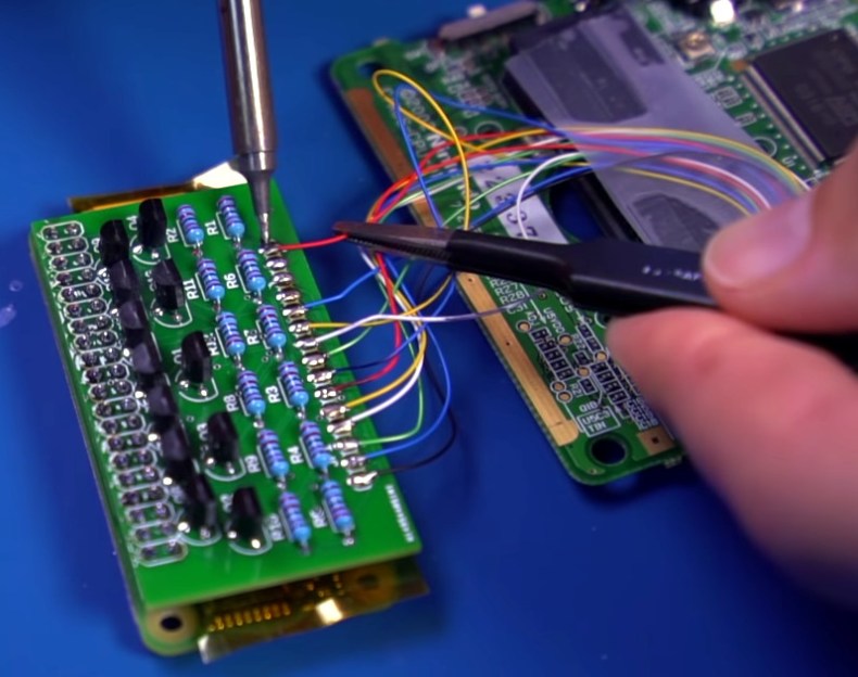 Modded GBA SP Does Its Best Switch Impression | Hackaday
