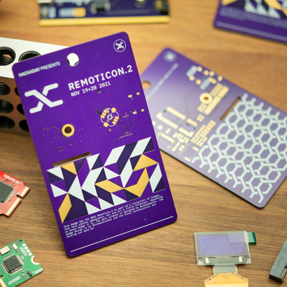 Peek Behind The Curtains: Conference Badge Design | Hackaday