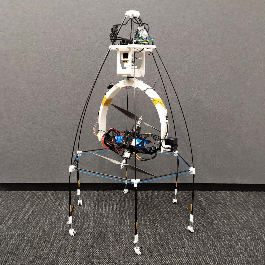 Gimballed Omnirotor Goes Over Great Obstacles | Hackaday