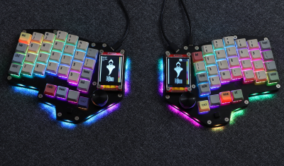 Slick Keyboard Built With PCB Magic | Hackaday