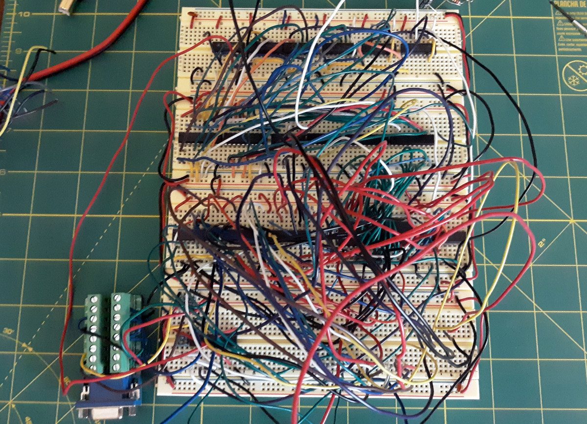 A Slim 7400 Logic VGA Board For All Your Retro Needs | Hackaday