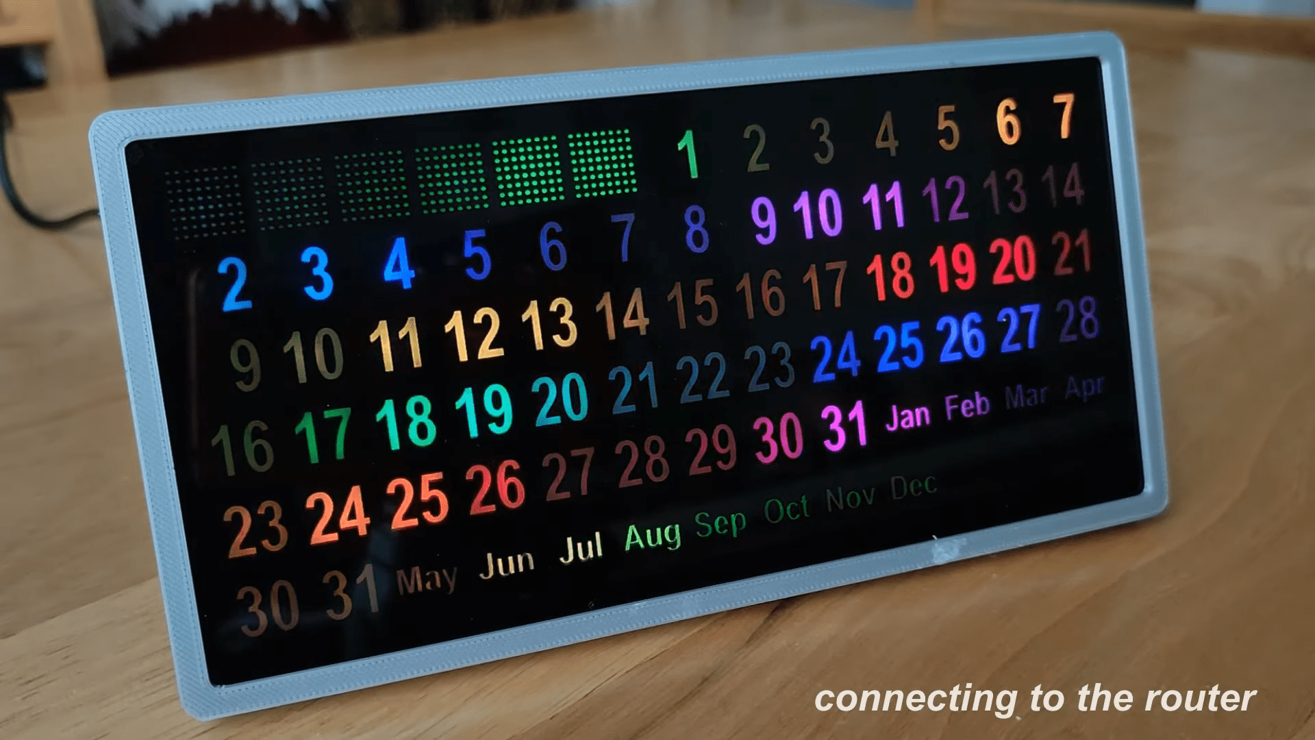 Keep Track Of Your Google Calendar With This Custom Build | Hackaday