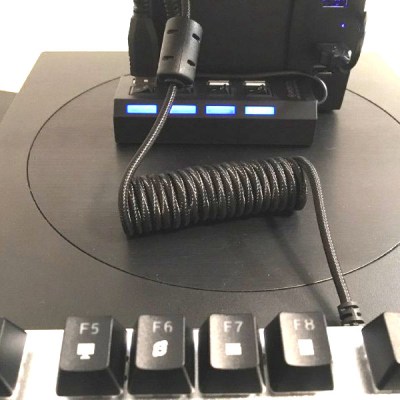 Cables Too Long? Try Cable Management Via DIY Coiling | Hackaday