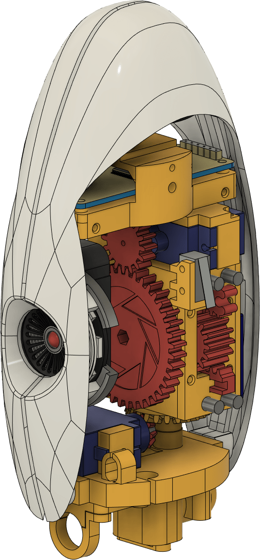 3D Printed Portal Turret Moves And Talks Like The Real Thing | Hackaday