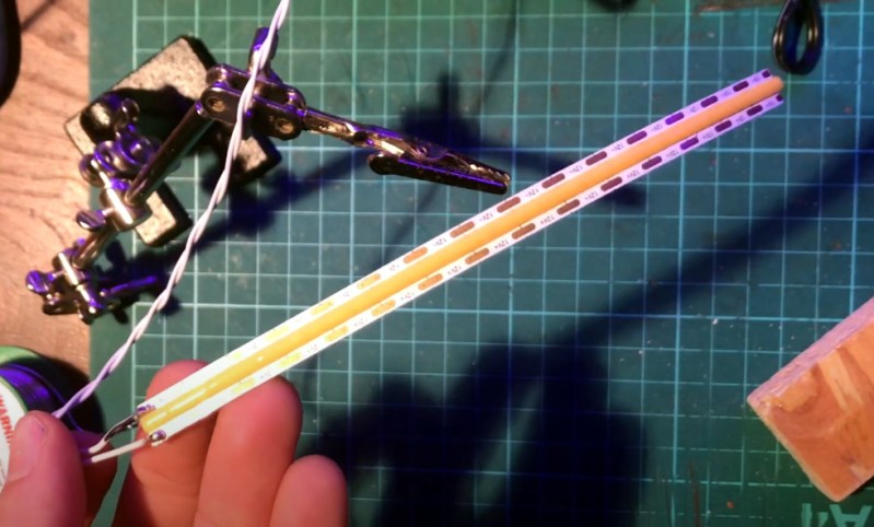 Building An Edge Lit Sign From The Scrap Pile | Hackaday