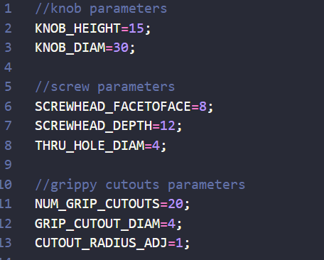 Custom Printed Knobs In Just A Few Lines Of Code | Hackaday