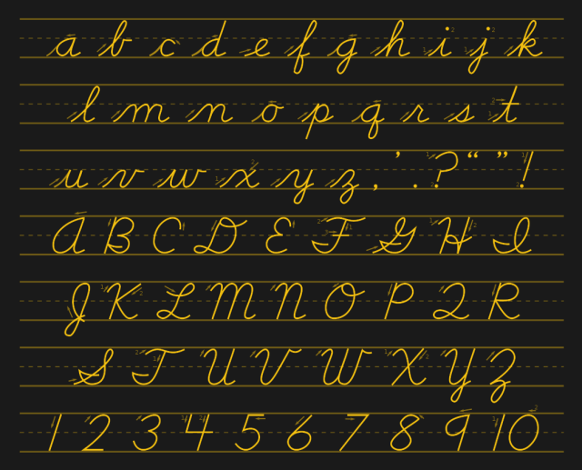 Clónna Cursive Az