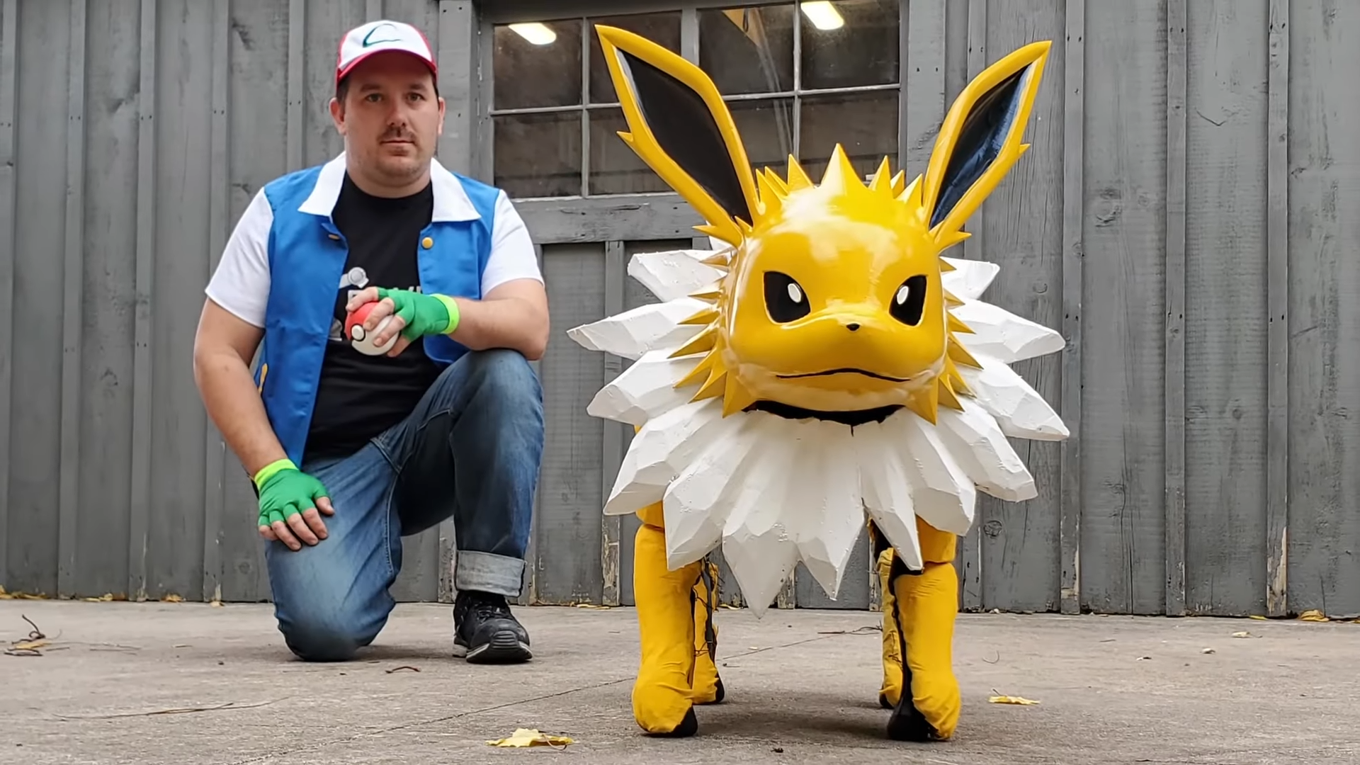 Robot Gets A Life-Sized Pokemon Costume For Halloween | Hackaday
