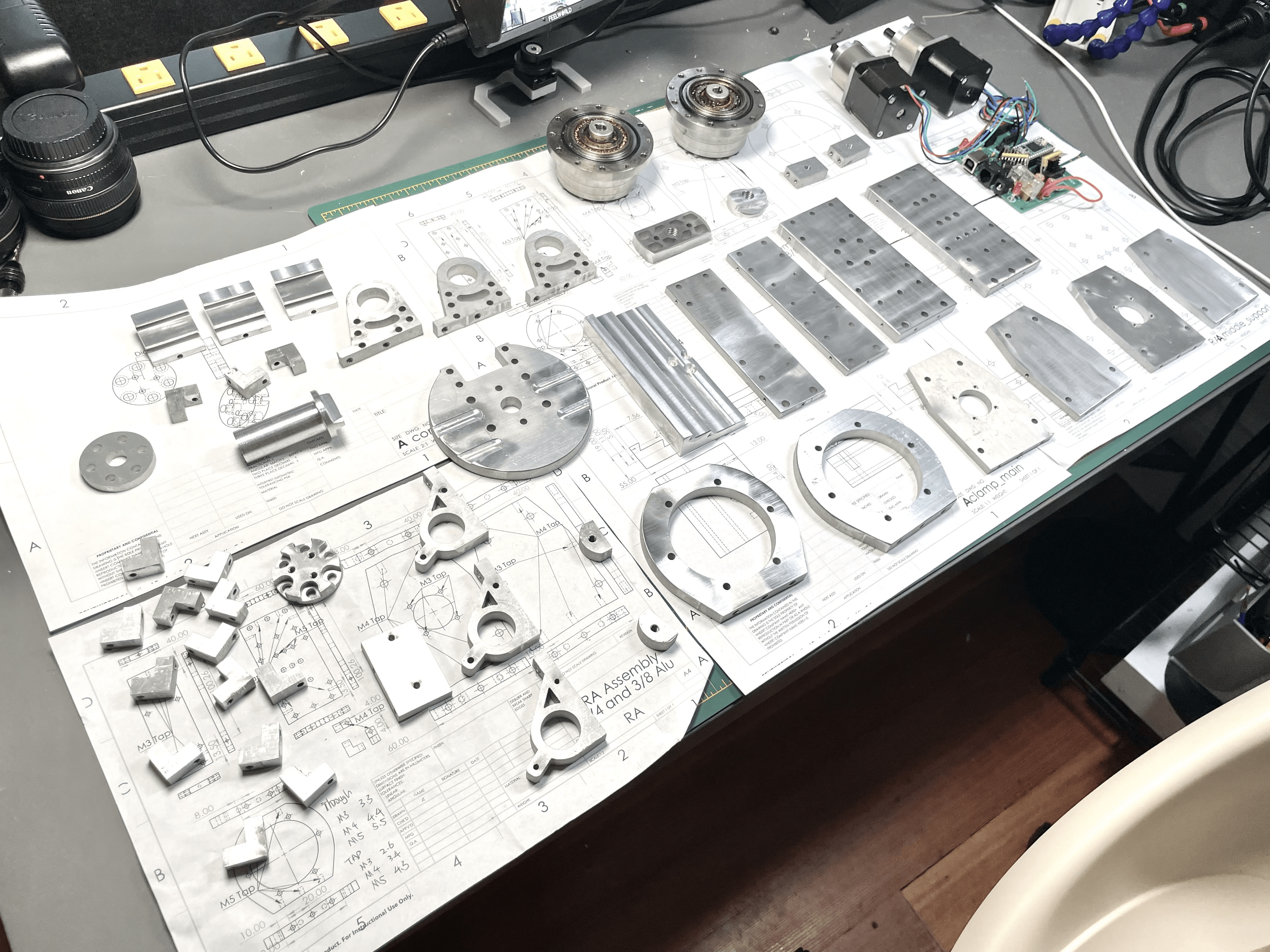 A DIY Equatorial Mount Using Harmonic Drives | Hackaday