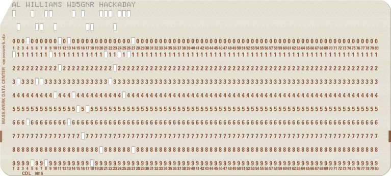 Retrotechtacular: Programming By Card | Hackaday
