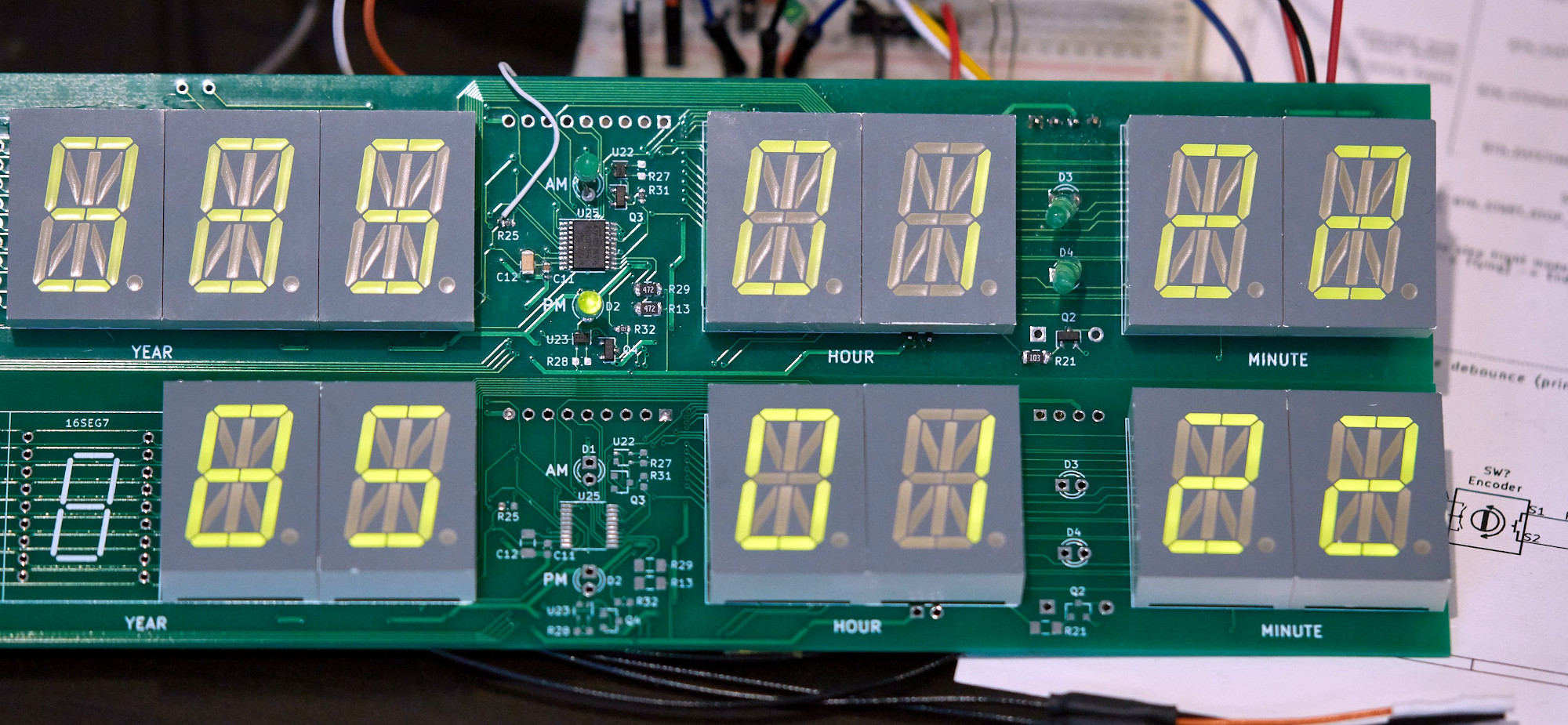 A Timepiece Straight Out Of Back To The Future | Hackaday