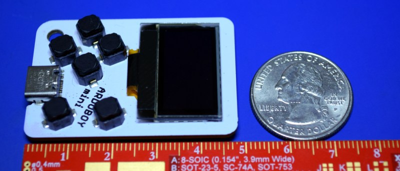Arduboy Mini Is A Fresh Take On An 8-bit Favorite | Hackaday