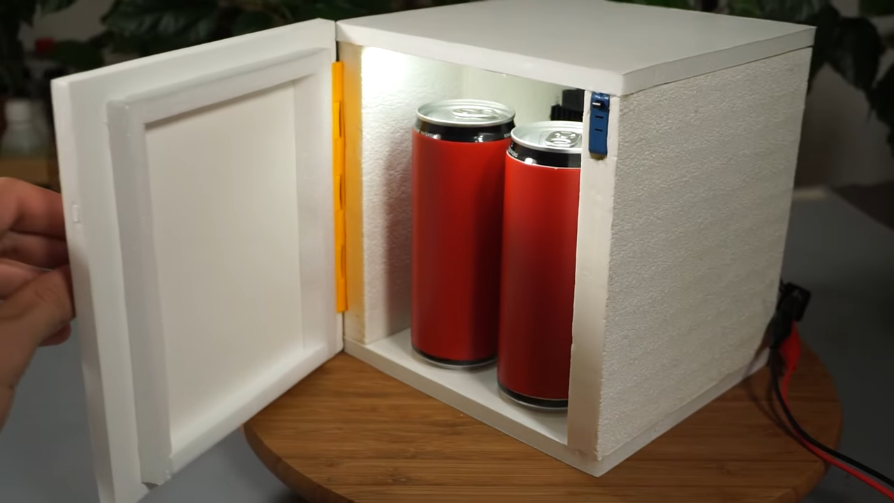 DIY Mini Fridge Is Pure Brilliance In Foam