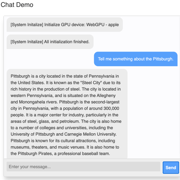 Chatting With Local AI Moves Directly In-Browser, Thanks to Web LLM
