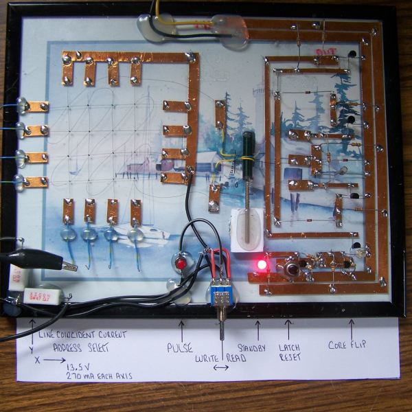 Op Amp Contest Magnetic Core Memory The Dr Cockroach Way Hackaday