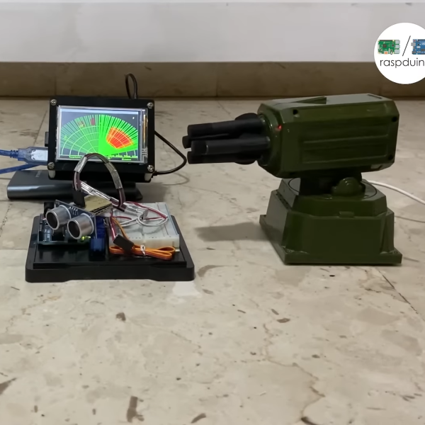Arduino Powered Missile System Uses Ultrasound To Aim Hackaday