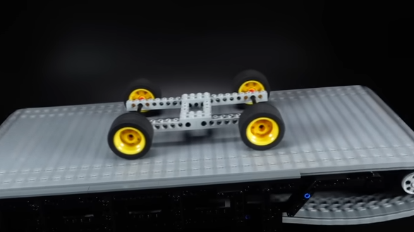 What Does It Take For A LEGO Car To Roll Downhill Forever? | Hackaday