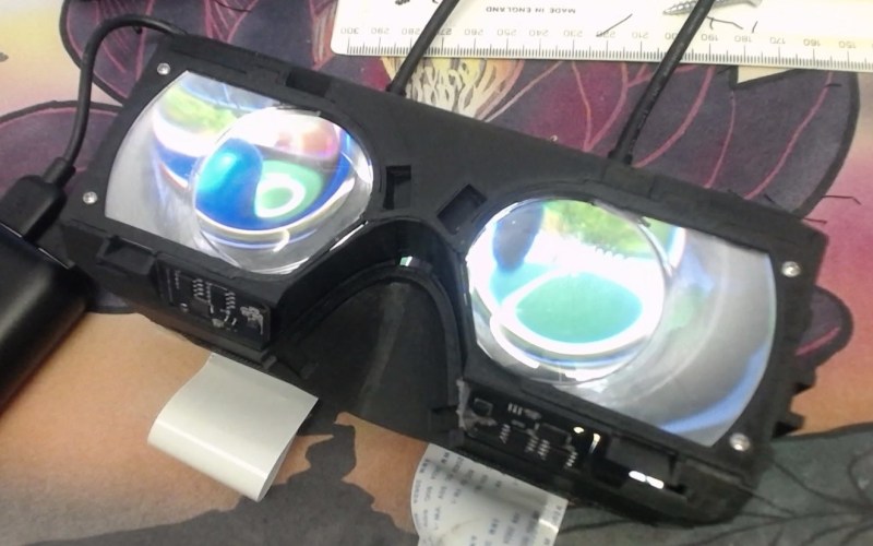 Behold A DIY VR Headset Its Creator Will “Never” Build Again | Hackaday