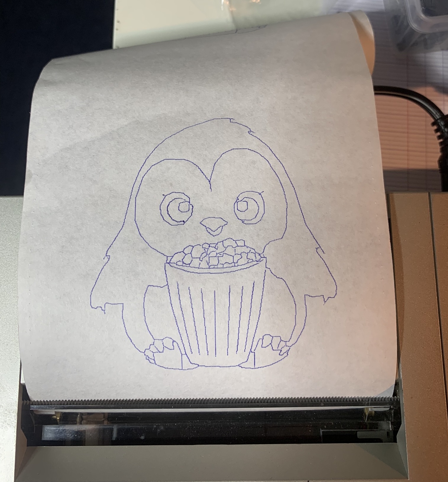 Modern Demo For A Casio PB-700 Pocket Computer Plotter | Hackaday