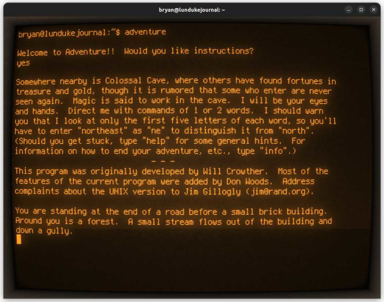 The Many Ways To Play Colossal Cave Adventure After Nearly Half A Century | Hackaday
