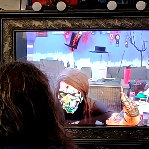 Bone-Shaking Haunted Mirror Uses Stable Diffusion | Hackaday Bone-Shaking Haunted Mirror Uses Stable Diffusion | Hackaday