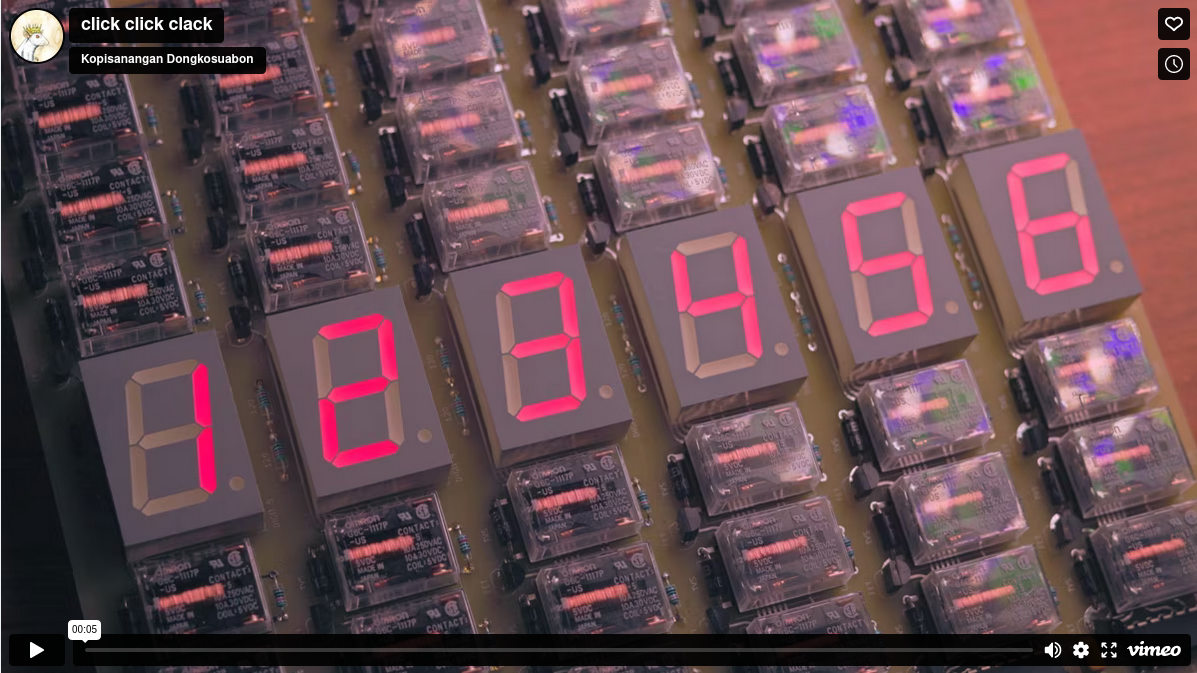 Partial Relay-Based Calculator Puts The Click Where It Counts | Hackaday